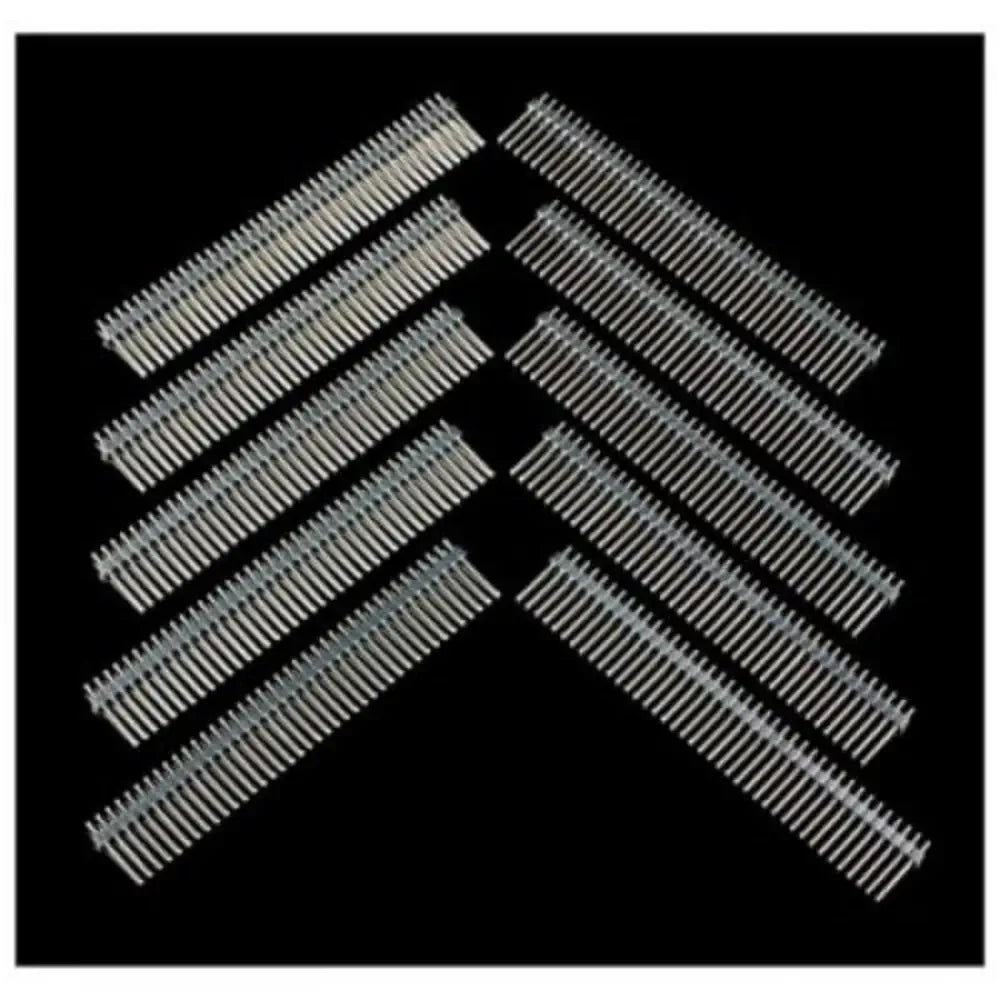 40 Pin Break Away Header - Straight (10 pack) - RobotShop