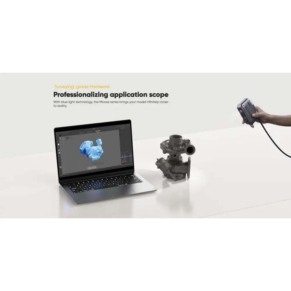 Moose Lite 3DMakerpro 3D Scanner for 3D Printing, Handheld 3D Printer ...