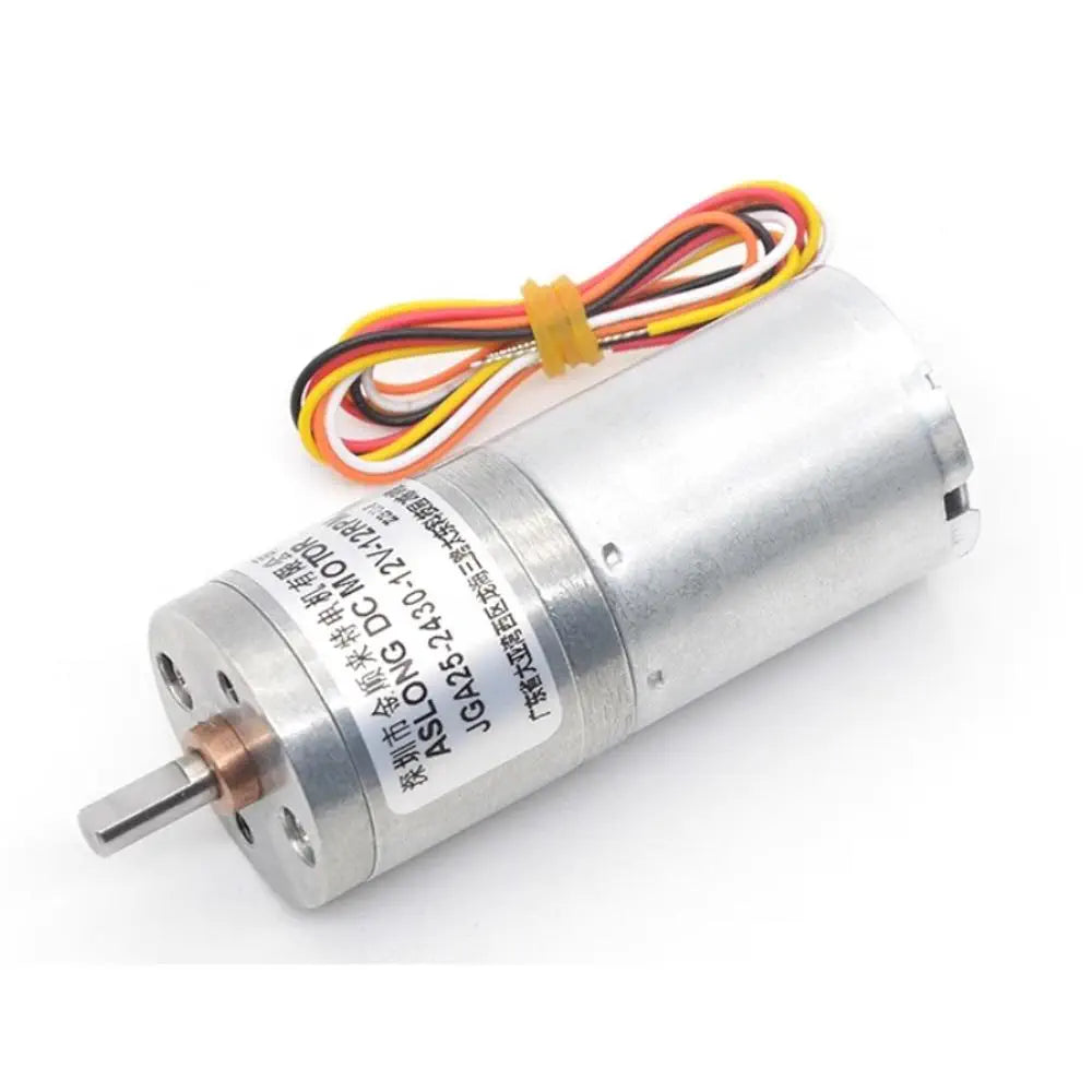 25mm 12V 620RPM Brushless DC gear motor - RobotShop