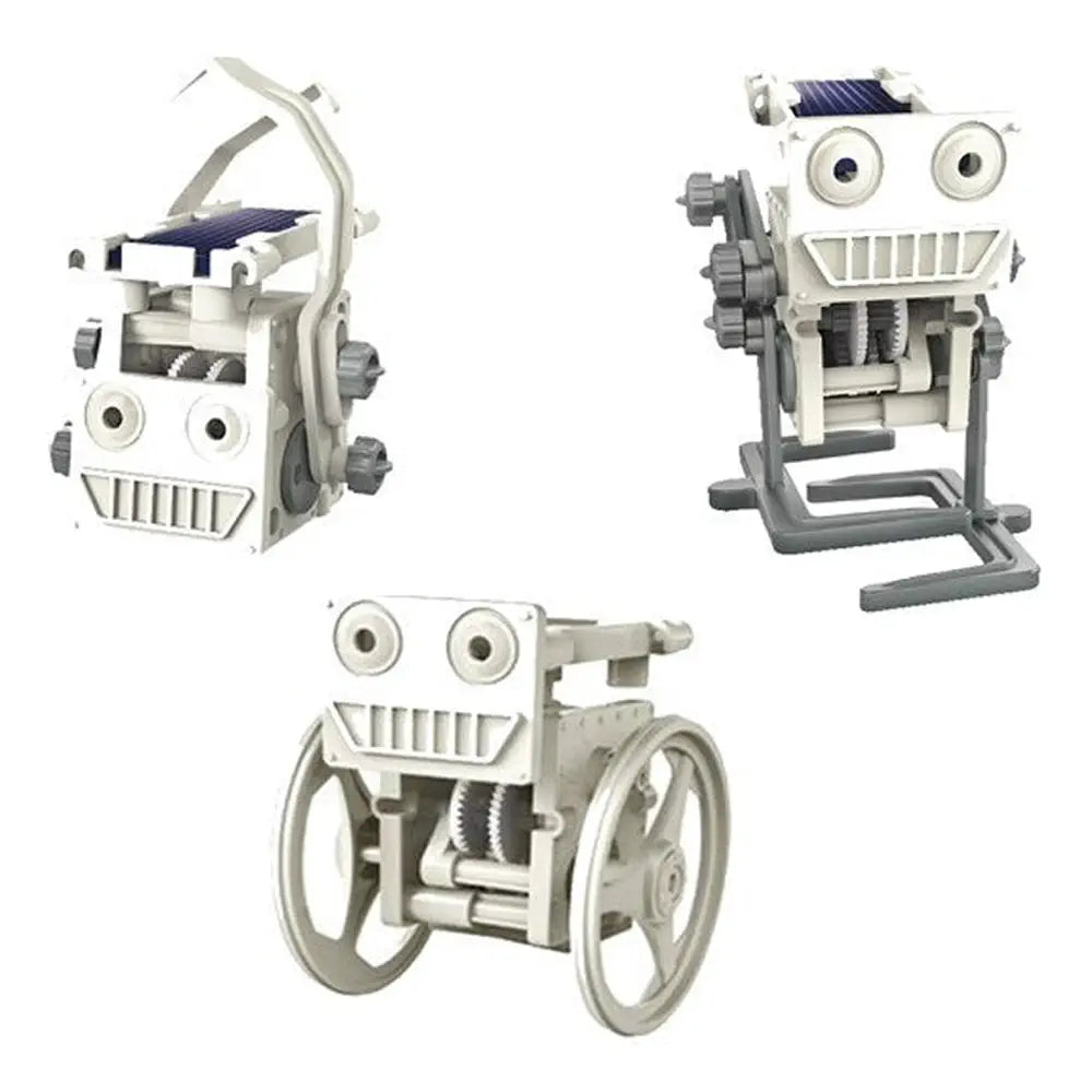4M Green Science 3-in-1 Mini Solar Robot Kit (French) - RobotShop