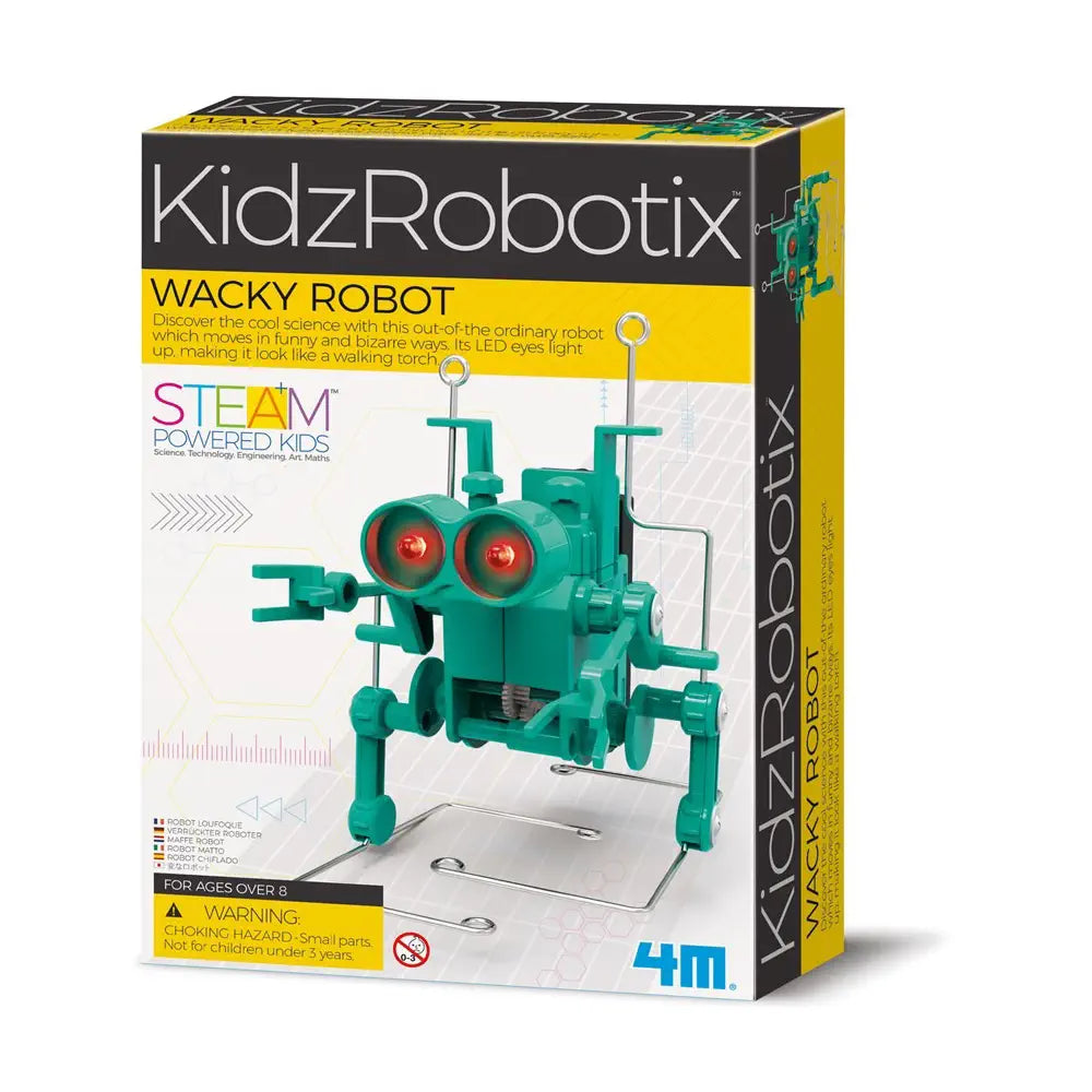 4M KidzRobotix Wacky Robot Kit - RobotShop