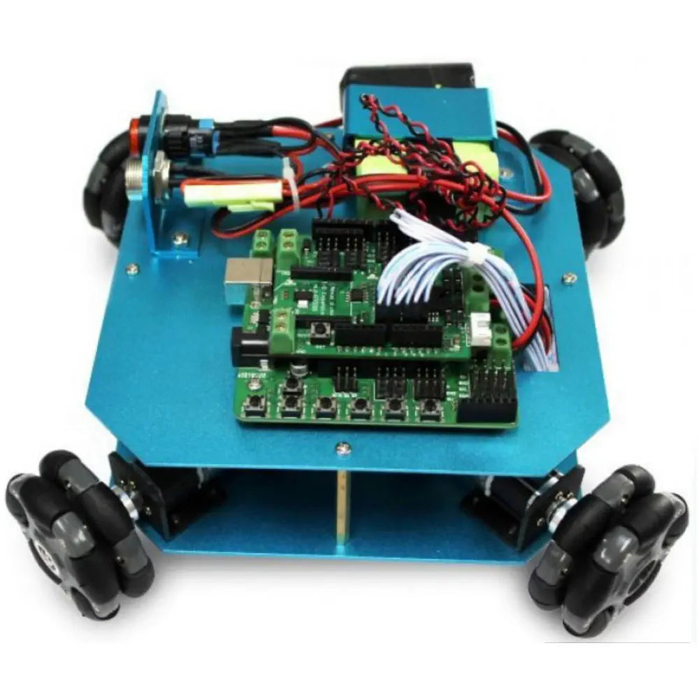 4WD 58mm Omni Wheel Arduino Robot - RobotShop