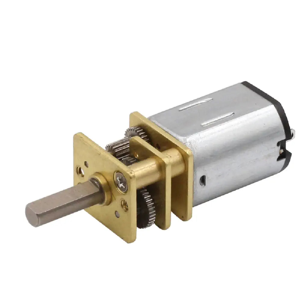 DC 12V 30RPM 3mm Shaft Mini Metal Gearwheel N20 Geared Motor - RobotShop