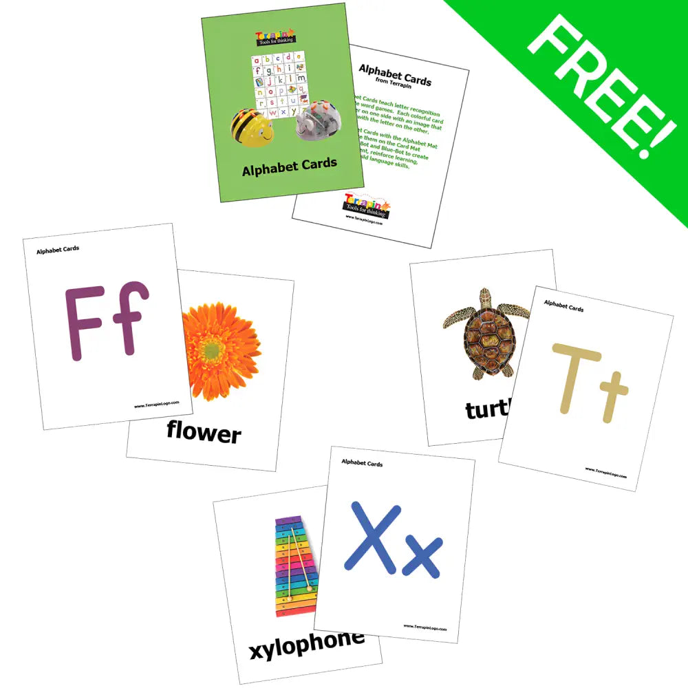 TTS Blue-Bot See and Say Coding Robot with FREE Alphabet Cards Deck ...