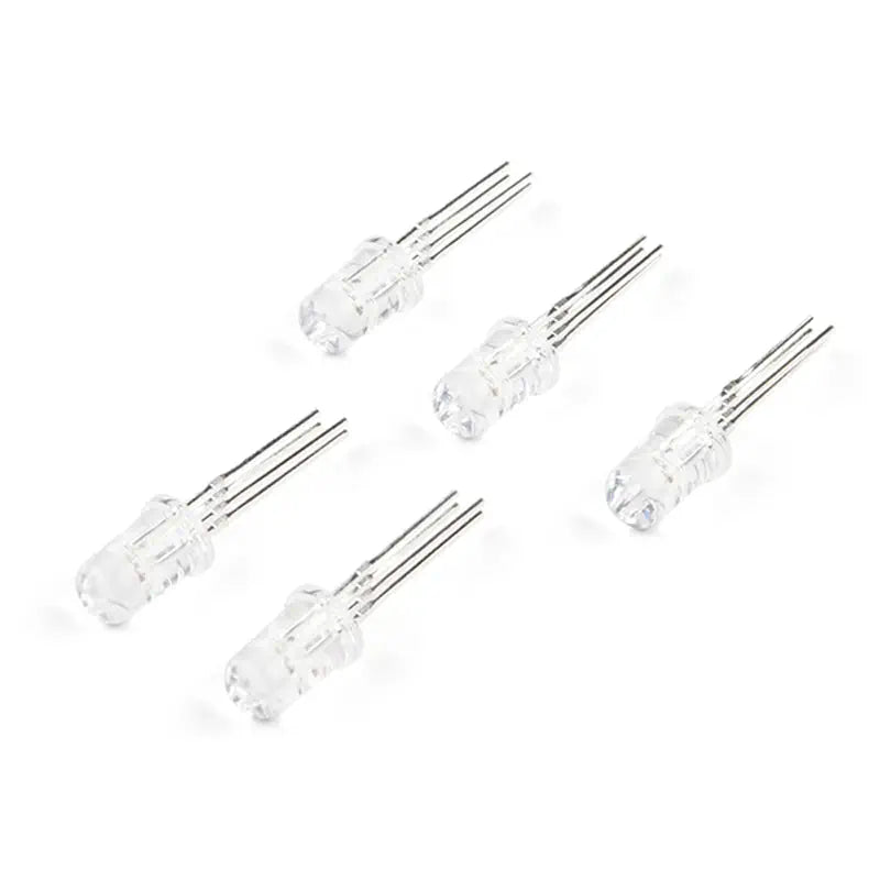 5mm RGB PTH Addressable LED (5pk) - RobotShop