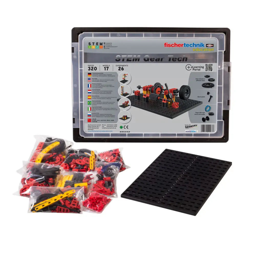 Fischertechnik Education Stem Gear Tech - RobotShop