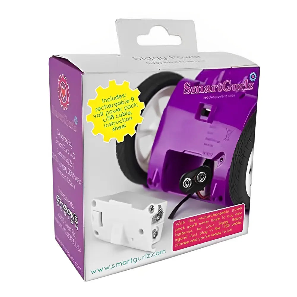 Siggy Power Rechargeable Battery Unit USB Li Po 9V Batteries for ...