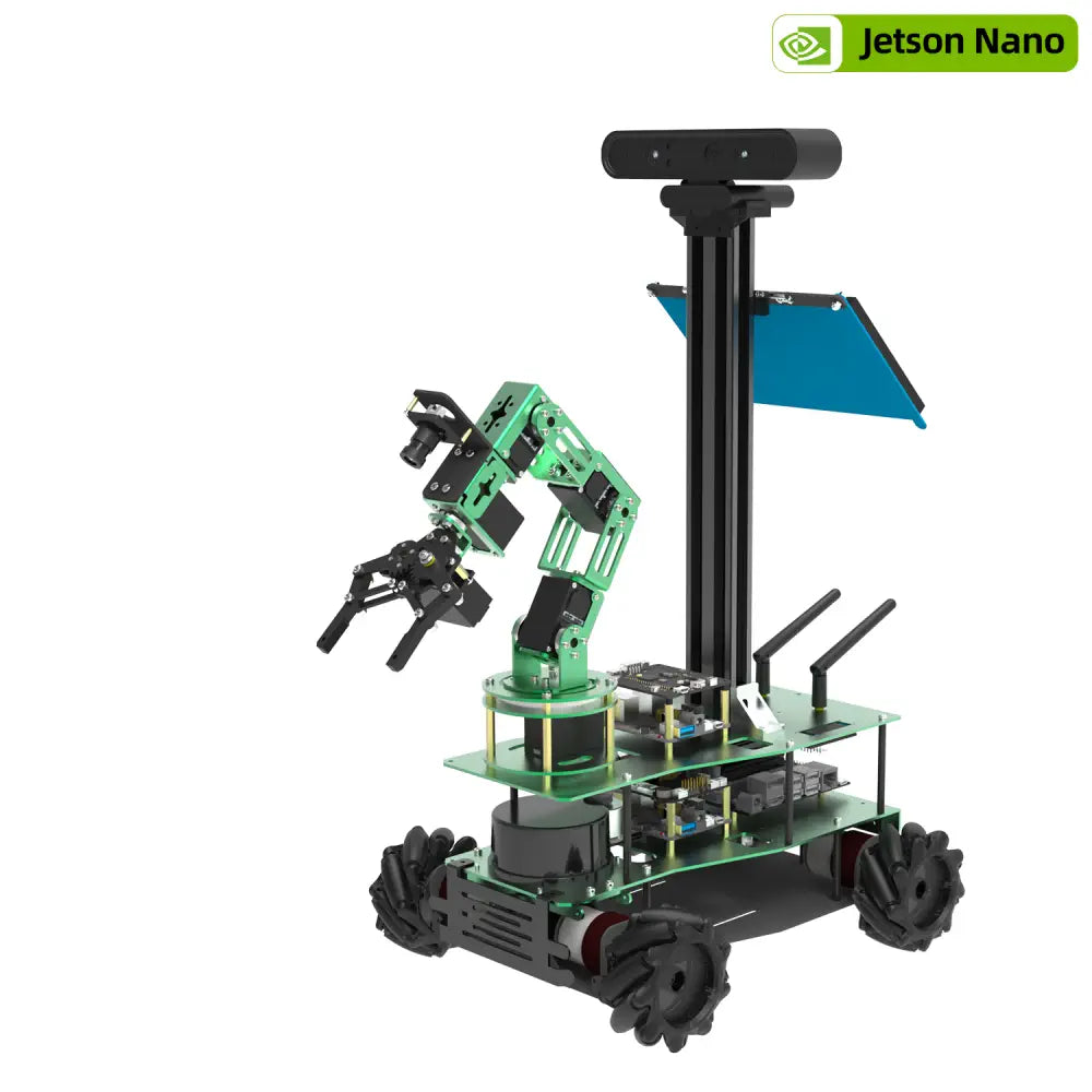 Robot Yahboom Rosmaster X3 PLUS ROS con 6 grados de libertad, visión AI ...