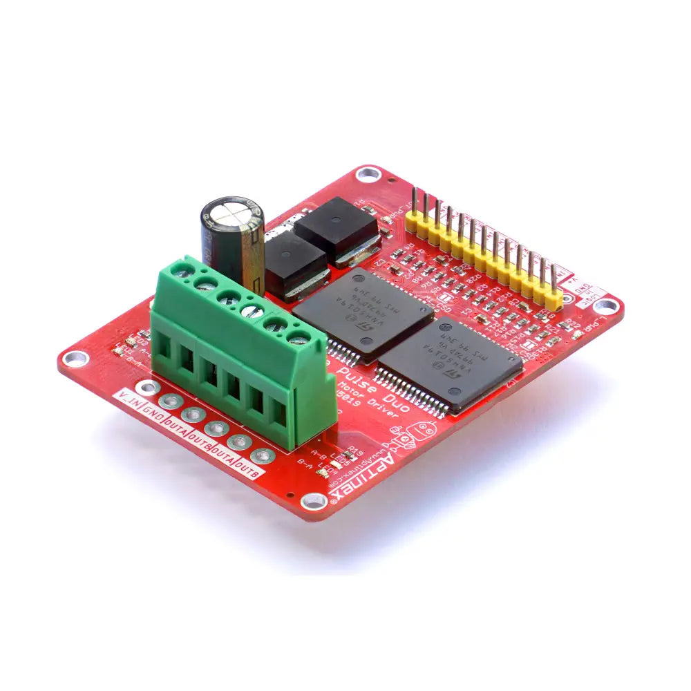 Dagaya Pulse Duo - VNH5019 Dual Motor Driver, 12A Continuous, 30A Peak ...