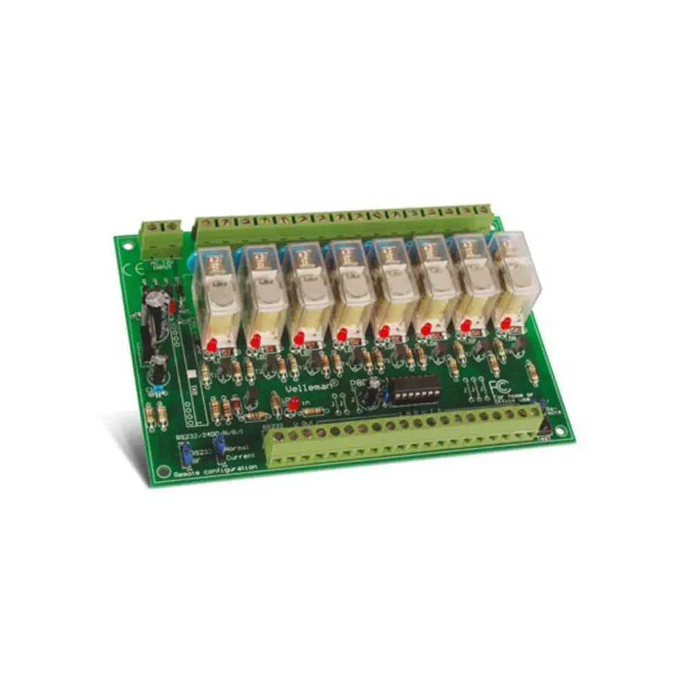 8-Channel Relay Card - RobotShop