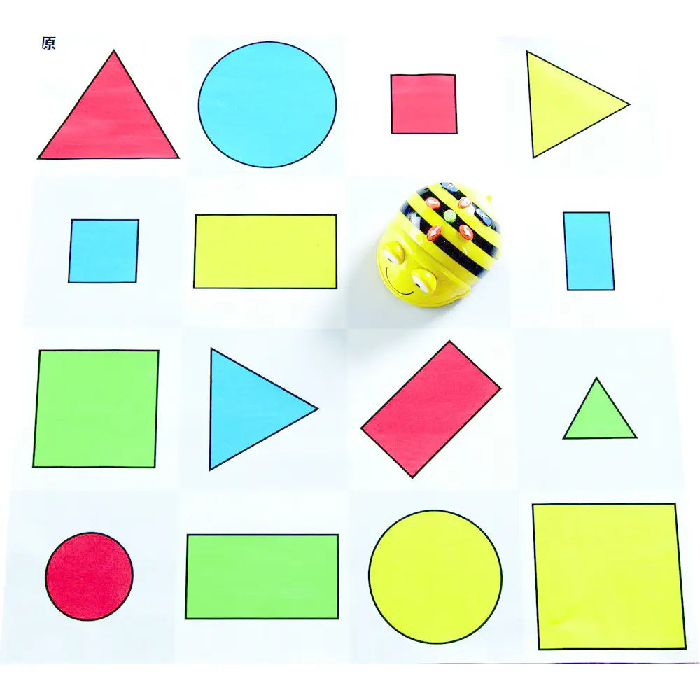 TTS Shapes Color & Size Mat for Bee-Bot & Blue-Bot Compatible Coding ...