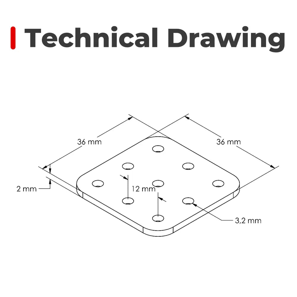 3x3 Plate Package - RobotShop