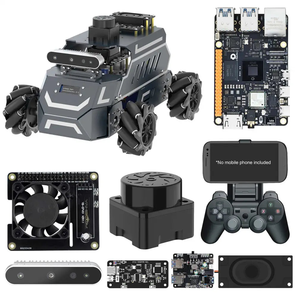 ROSMASTER M1 AI Large Model ROS2 Robot with Mecanum Wheel--Superior ...