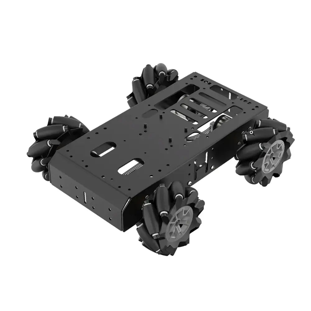 Hiwonder Large Metal 4WD Vehicle Chassis w/ 8V Encoder Geared Motor for ...