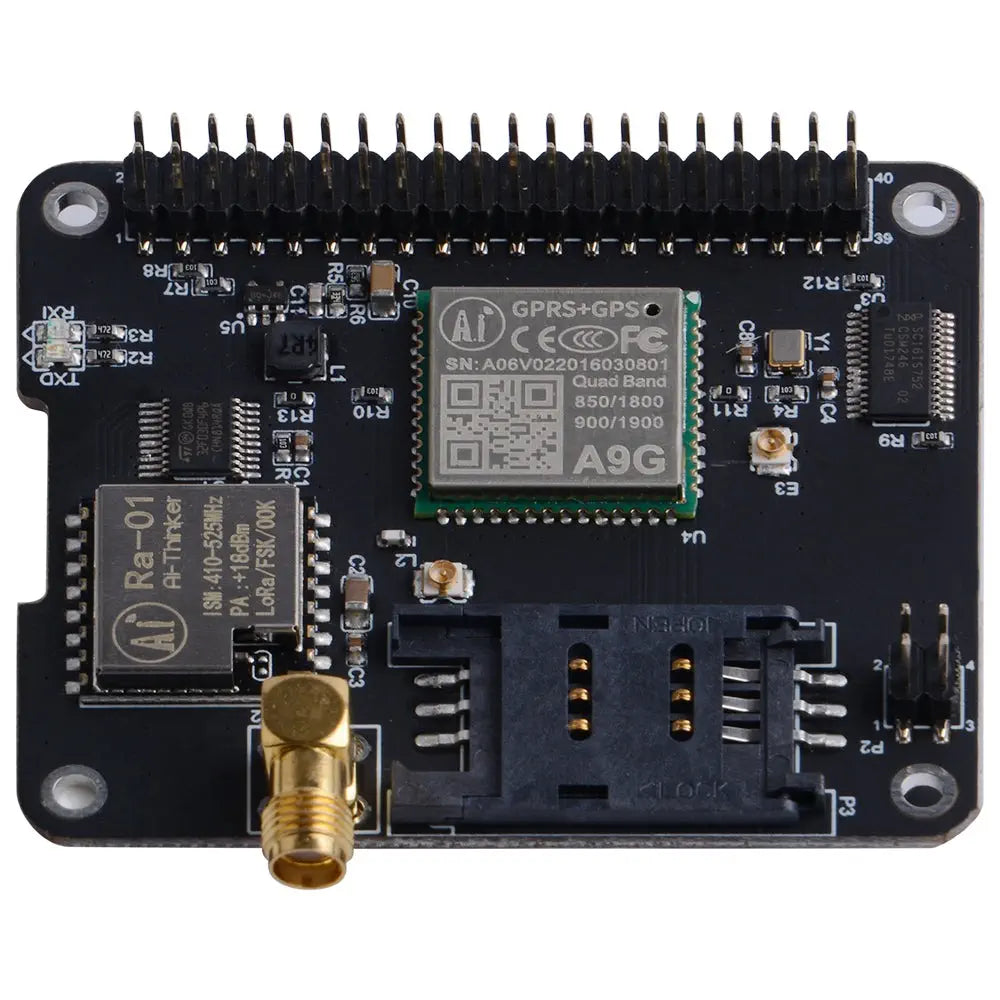 Docker Pi IoT Node(A) w/ GPS, BDS, GSM, & LoRa Compatibility for ...