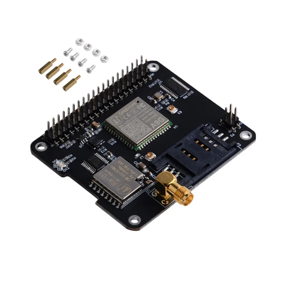 Docker Pi IoT Node(A) w/ GPS, BDS, GSM, & LoRa Compatibility for ...