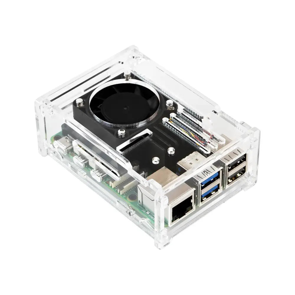 Raspberry Pi 5 Acrylic Case - RobotShop