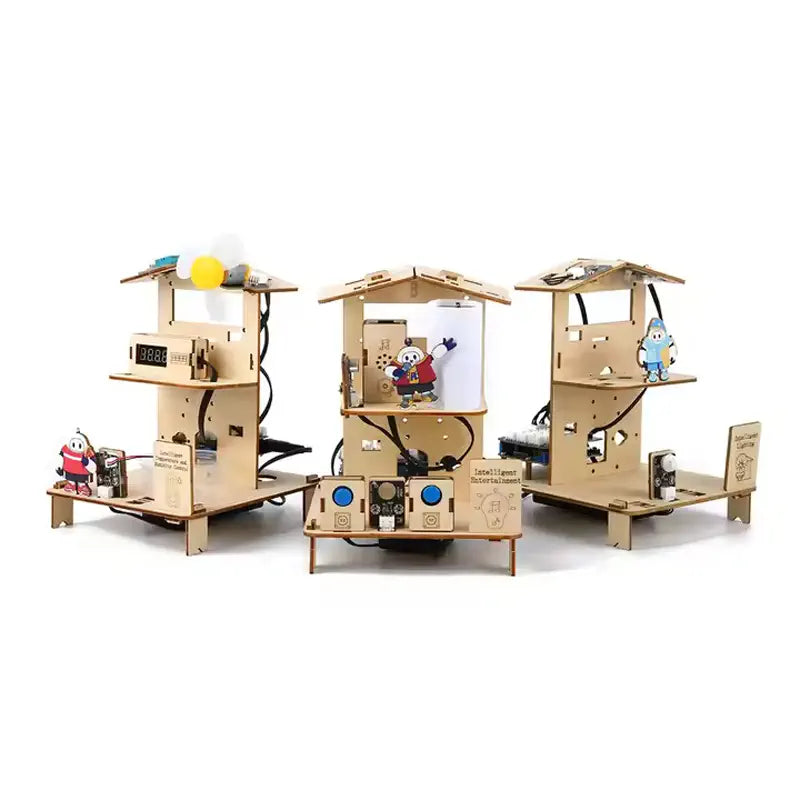 ACEBOTT 3-In-1 STEM ESP32 Smart Home Kit Compatible with Arduino ...