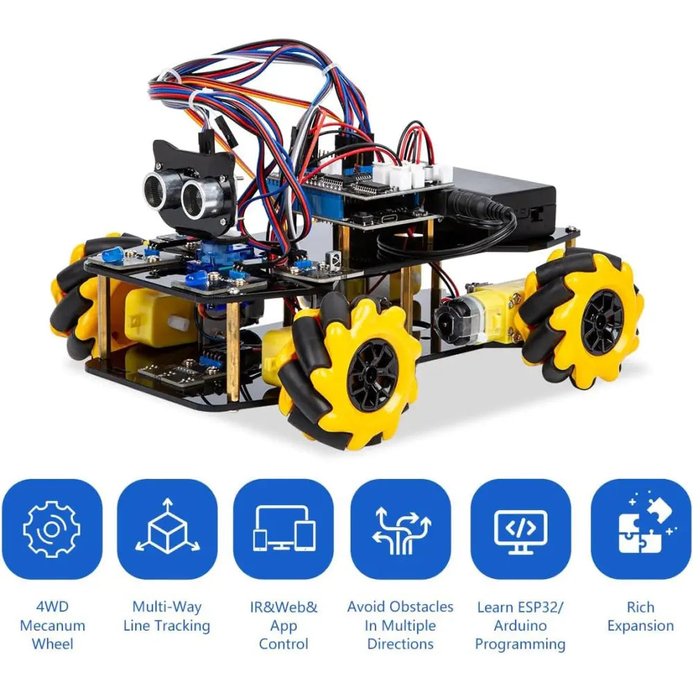 ACEBOTT Smart Robotics Car Starter Kit - RobotShop