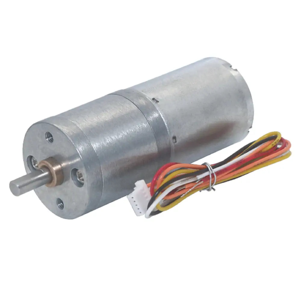 DC Gearhead Brushless Motor 25mm, 12V, 1350 RPM - RobotShop