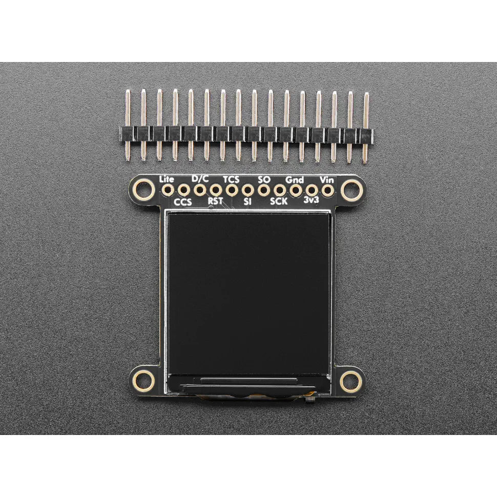 Adafruit 1.3 Inch 240x240 Wide Angle TFT LCD Display w/ MicroSD ...