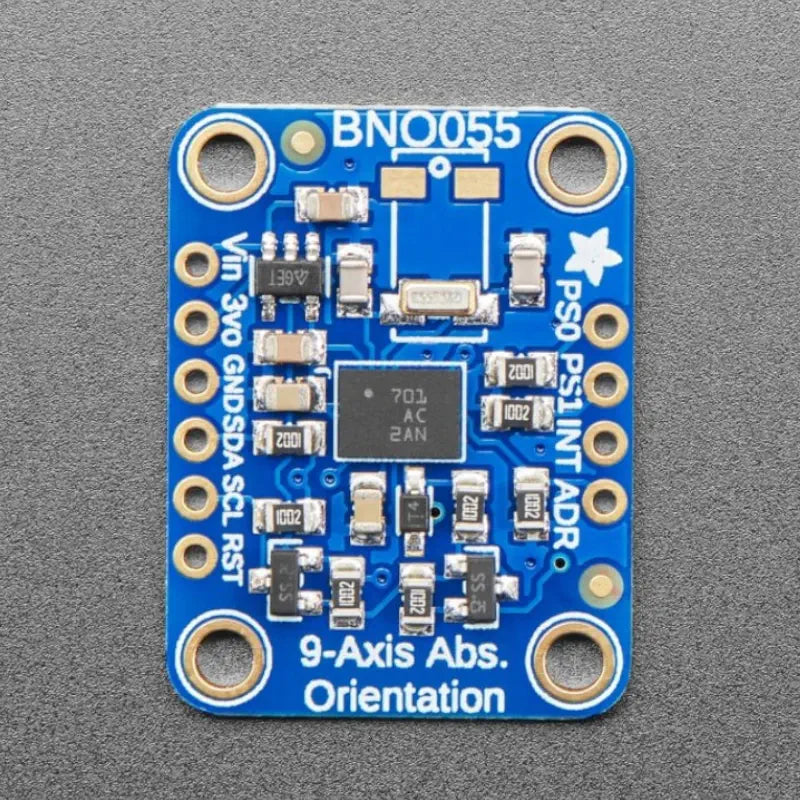 BNO055 9 DOF Absolute Orientation IMU Fusion Breakout Board - RobotShop