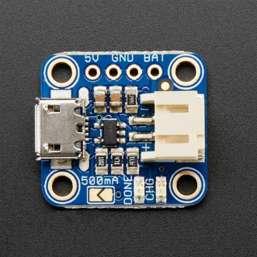 Adafruit Micro-USB LiPo Charger - RobotShop