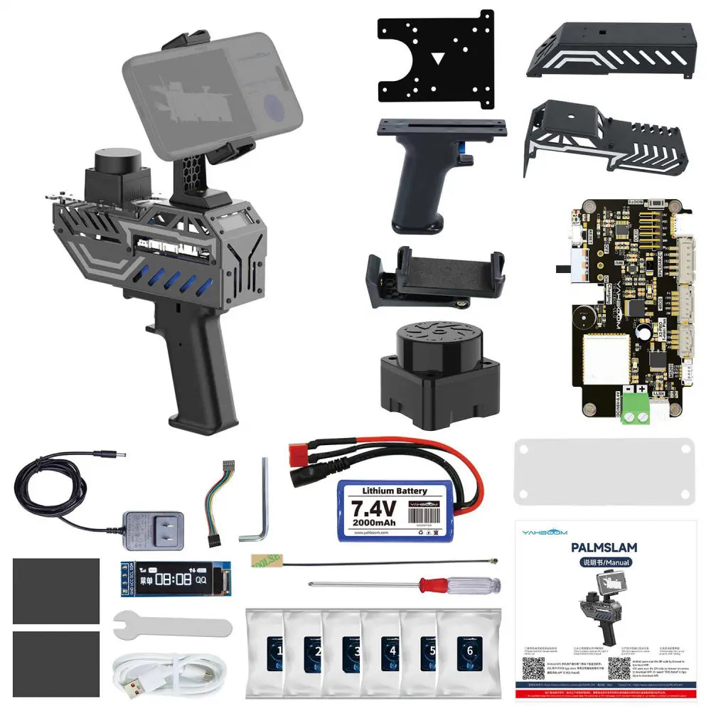 PALMSLAM Handheld LiDAR Scanner for mapping-- With EAI T-mini plus ...