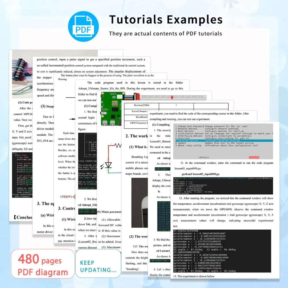 Adeept Upgrade Ultimate Starter Kit for Raspberry Pi 4/3B+ - RobotShop