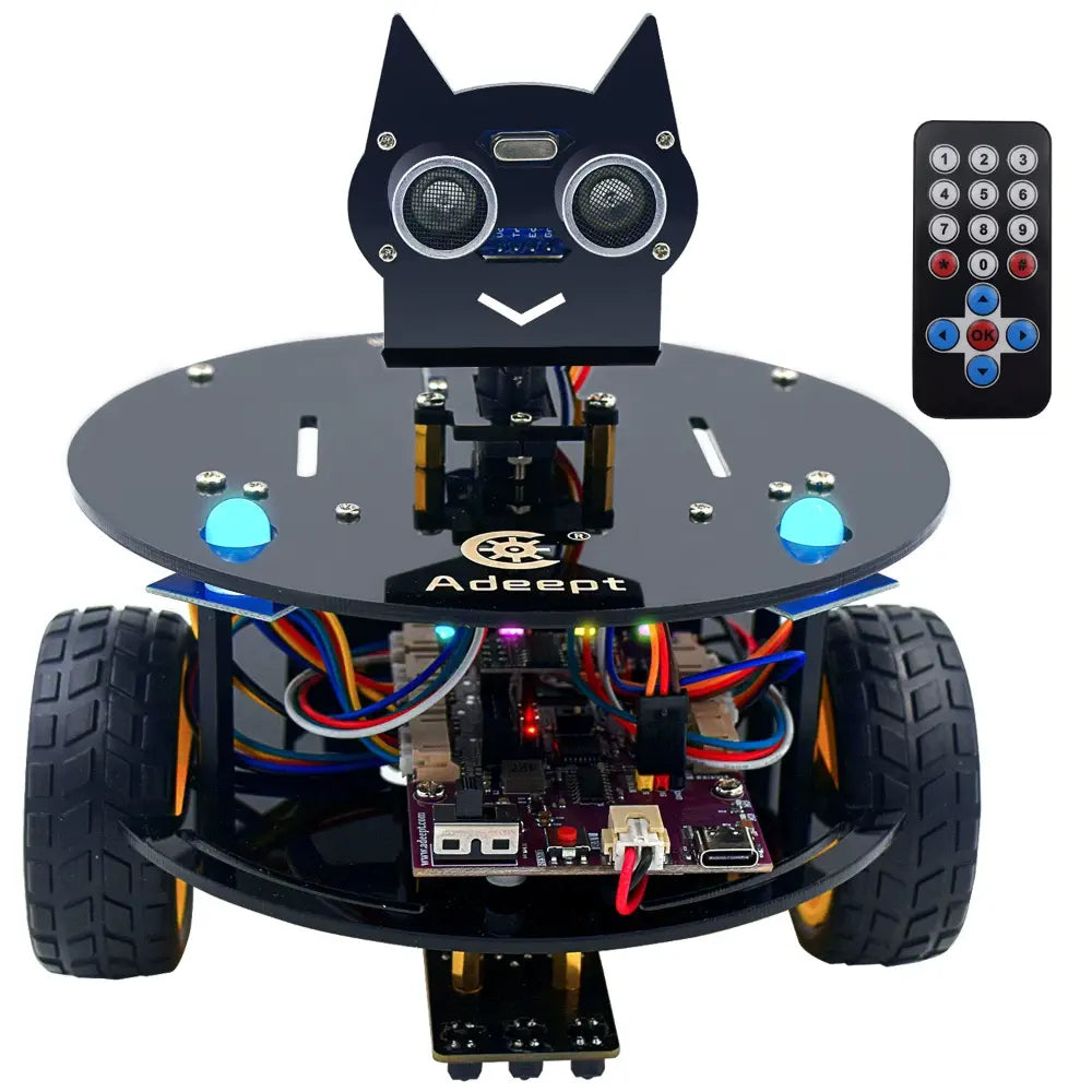 Adeept Smart Car Kit Compatible W Arduino Ide Robotshop