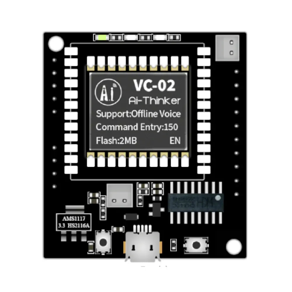 Ai-Thinker NodeMCU-VC-02-KIT Offline Speech Recognition Module - RobotShop