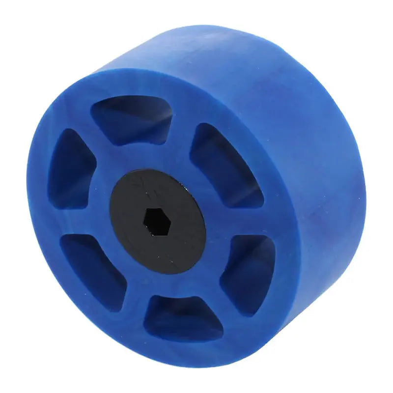 AndyMark 2.25in. HD Compliant Wheel 5mm Hex Blue - RobotShop
