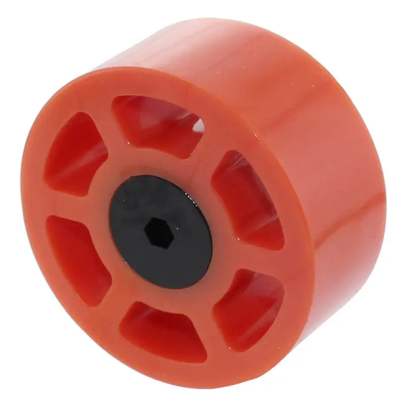 AndyMark 2.25in. HD Compliant Wheel 5mm Hex Orange - RobotShop