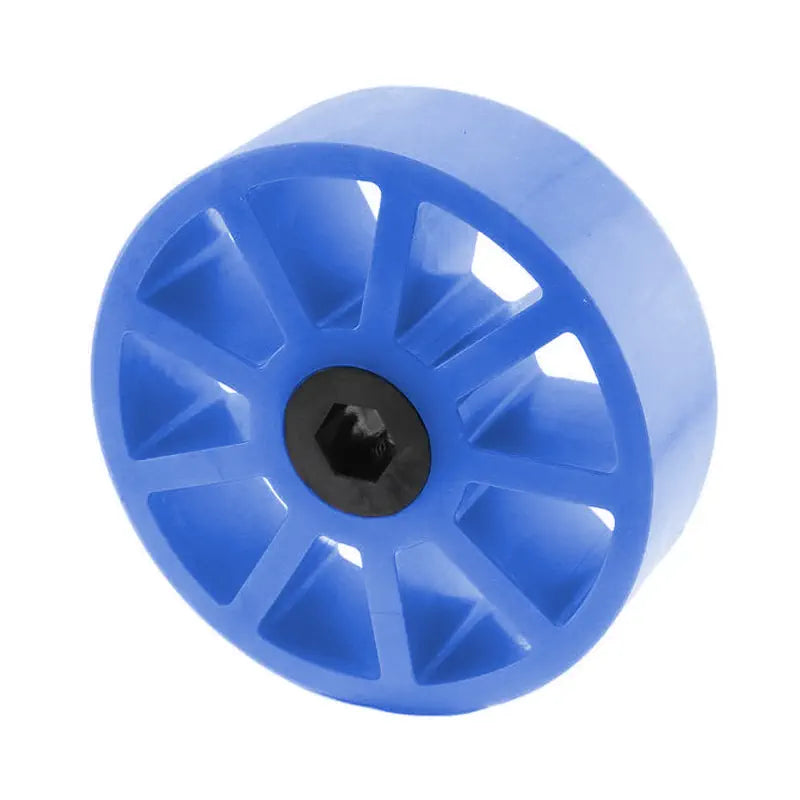 AndyMark 3in. Compliant Wheel 3/8in. Hex Blue - RobotShop