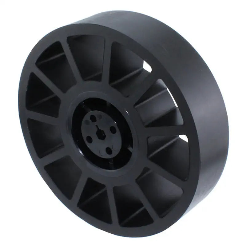 AndyMark 4in. Compliant Wheel 5mm Hex, 5", Durometer 60A - RobotShop