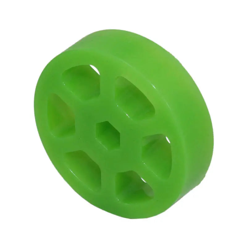 AndyMark Compliant Wheel 3/8in. Hex 2in. Diameter Green - RobotShop