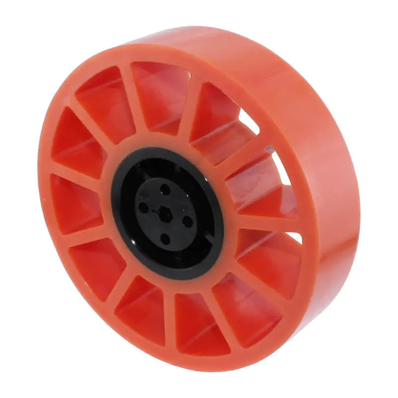AndyMark Compliant Wheel 4in. 5mm Hex, 5", Durometer 40A - RobotShop
