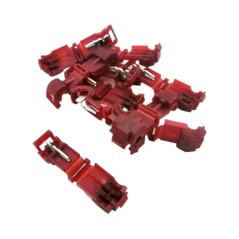 AndyMark 16-22 AWG Red T-Tap Connector Qty. 10 - RobotShop