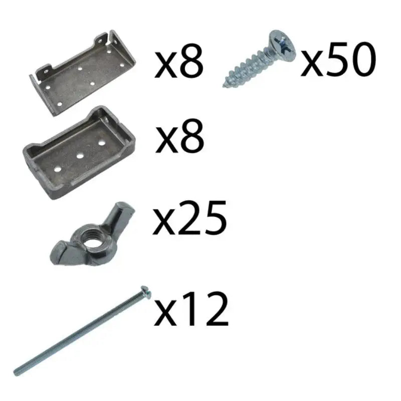 AndyMark AM14U4/U5 Bumper Bracket & Fastener Kit - RobotShop