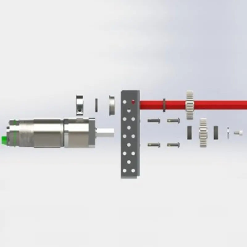 AndyMark FRC Roller Intake System Kit w/ PG Motor - RobotShop