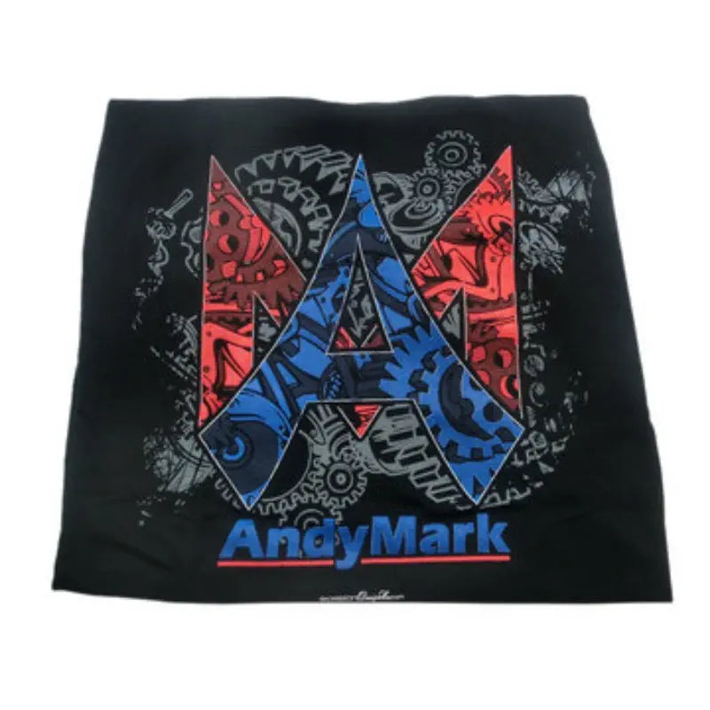 AndyMark T-Shirt w/ AM Gears Graphic Medium Black - RobotShop