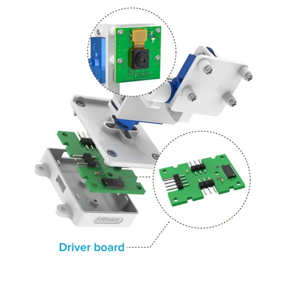 Arducam Camera Pan Tilt Platform for Raspberry Pi, Nvidia Jetson Nano ...