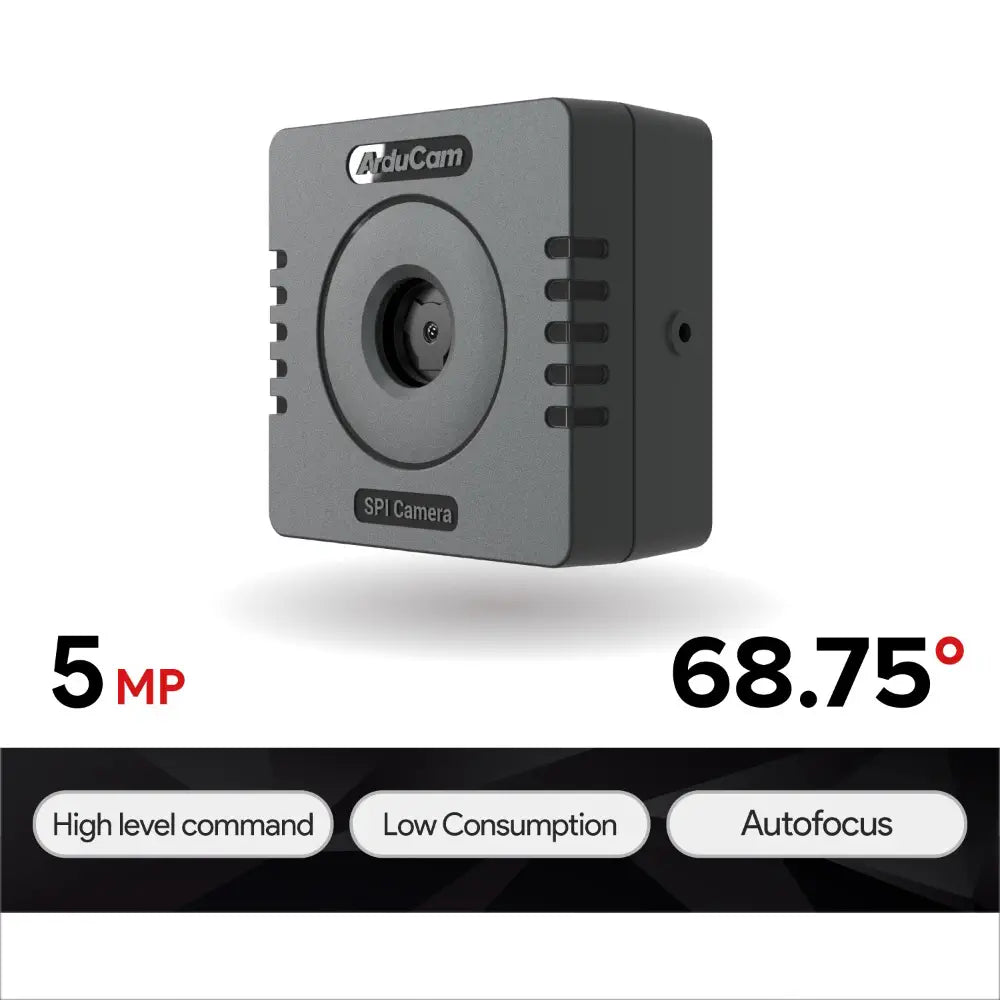 Módulo de Cámara SPI Mega de 5MP ArduCam c/ Lente de Autofoco para ...