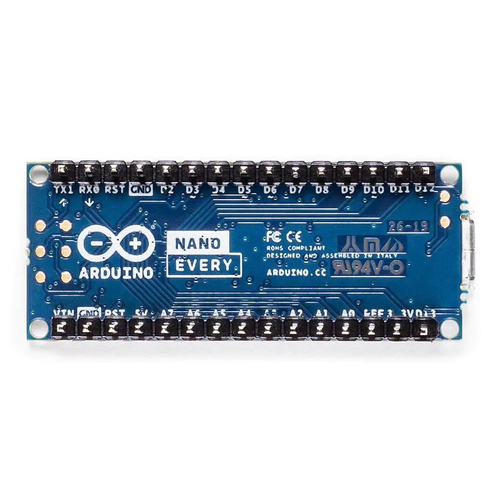 Arduino Nano Every Microcontroller with Headers - RobotShop
