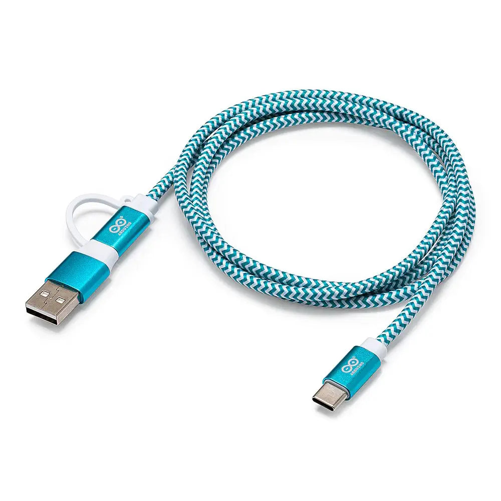 Arduino USB Cable 2-in1 Type C - RobotShop