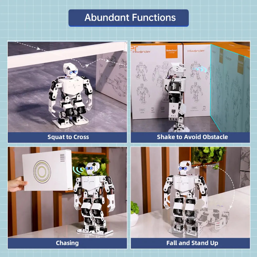 Hiwonder Tonybot Humanoid Robot with AI Vision & Voice Interaction, Educational Programming Kit ...