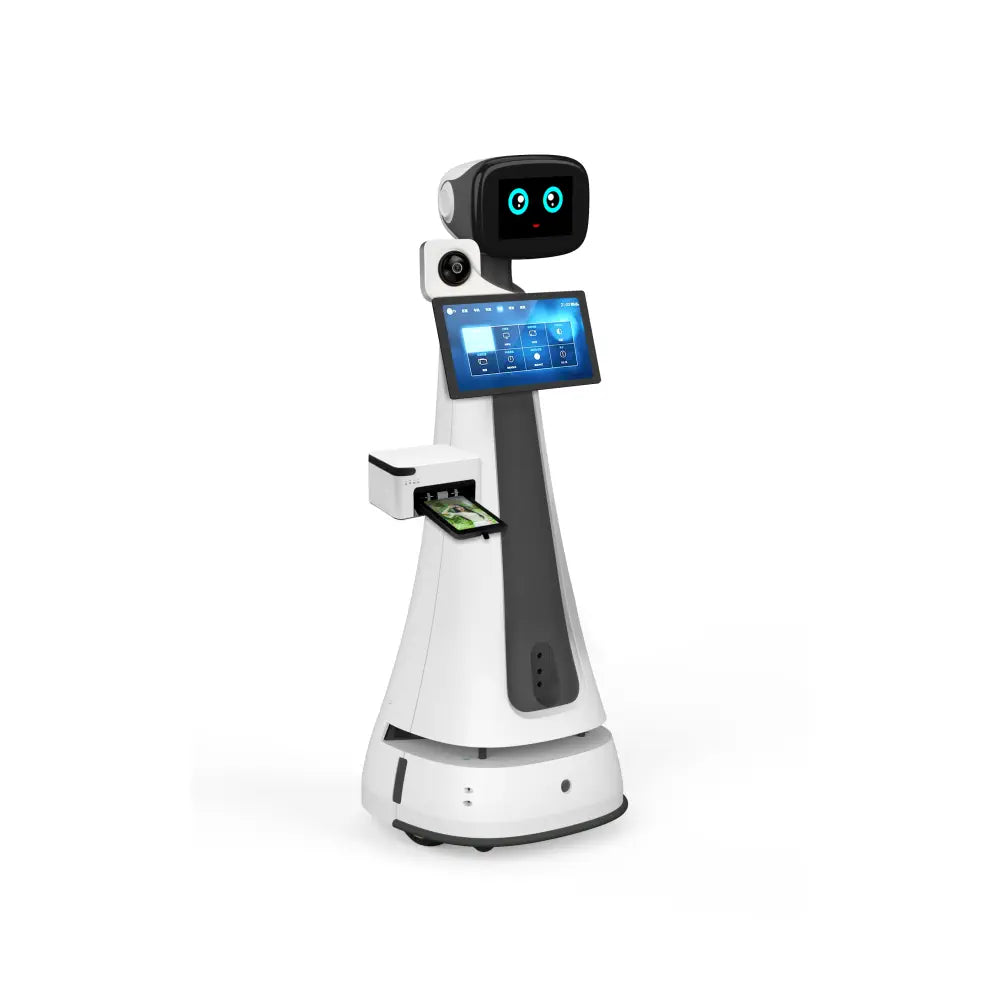 Welcome and Guide Robot 2nd Gen PPBot (Photo Booth Version) - RobotShop