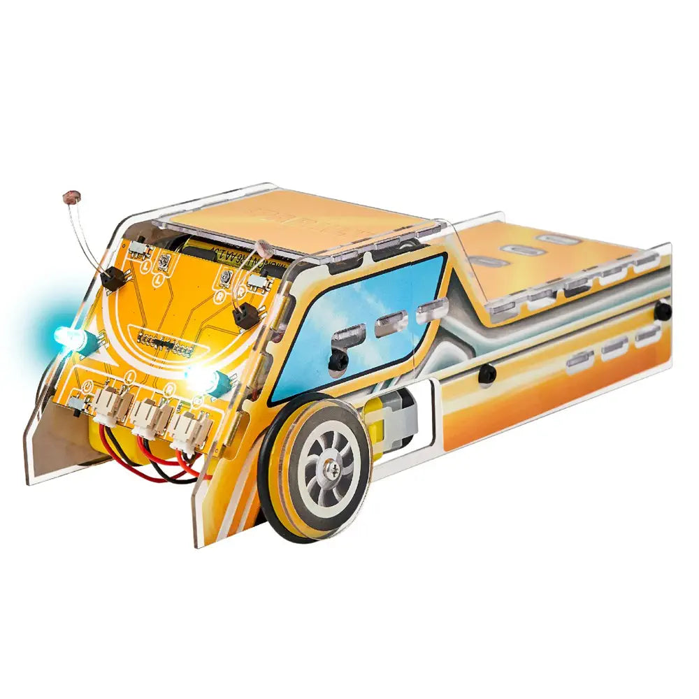 CircuitMess STEM Adventure - Sparkly Robot Car, DIY Robot Car ...