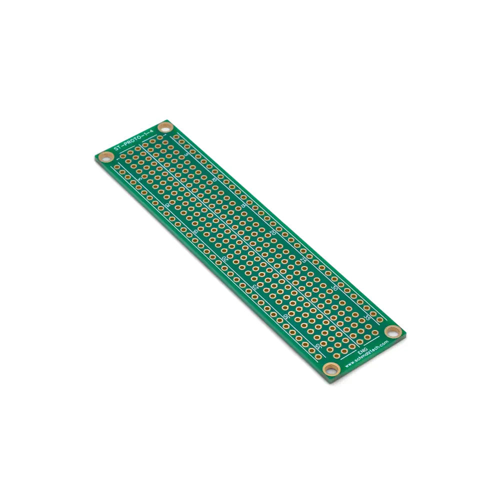 Prototyping PCB, Protoboard - 1" x 4" - RobotShop