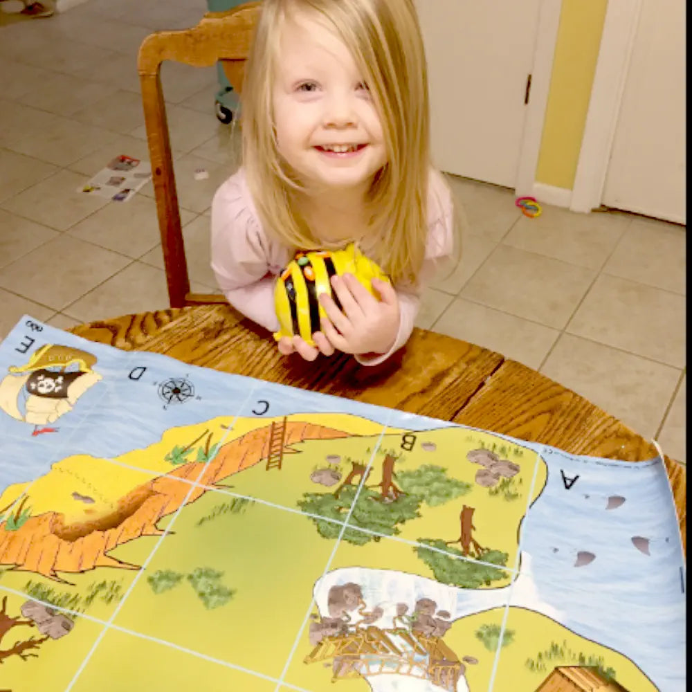 TTS Treasure Island Mat for Bee Bot and Blue Bot Programmable Floor ...